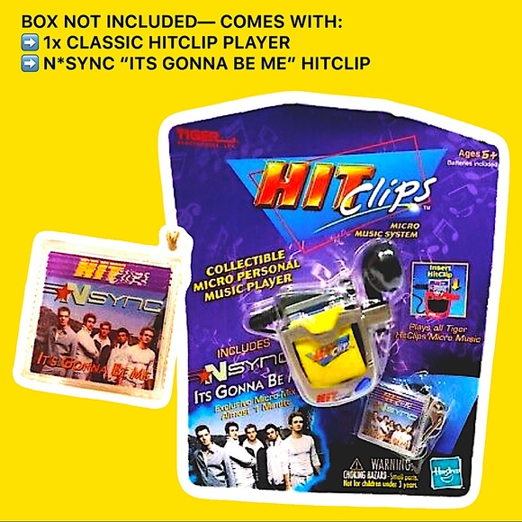 hitclips | Portable Audio & Video | Nsync Its Gonna Be Me Hit Clip ...